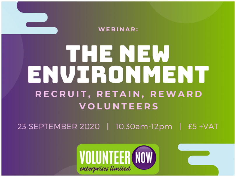 The New Environment: Recruit, Retain, Reward Volunteers | CommunityNI The New Environment: Recruit, Retain, Reward Volunteers | CommunityNI